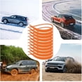 Temporary Tire Straps Anti Slip Wheel Belts, Adjustable Reusable ...