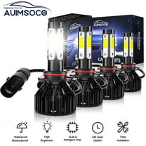 For Dodge Charger 2006,2007,2008,2009,2010 High Low Beam 9005 9006 LED ...