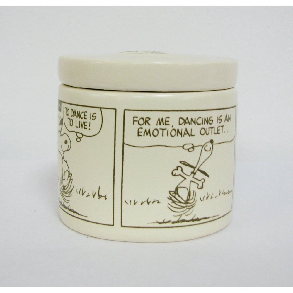 Hallmark Paj1106 Round Ceramic Snoopy Box - Walmart.com - Walmart.com