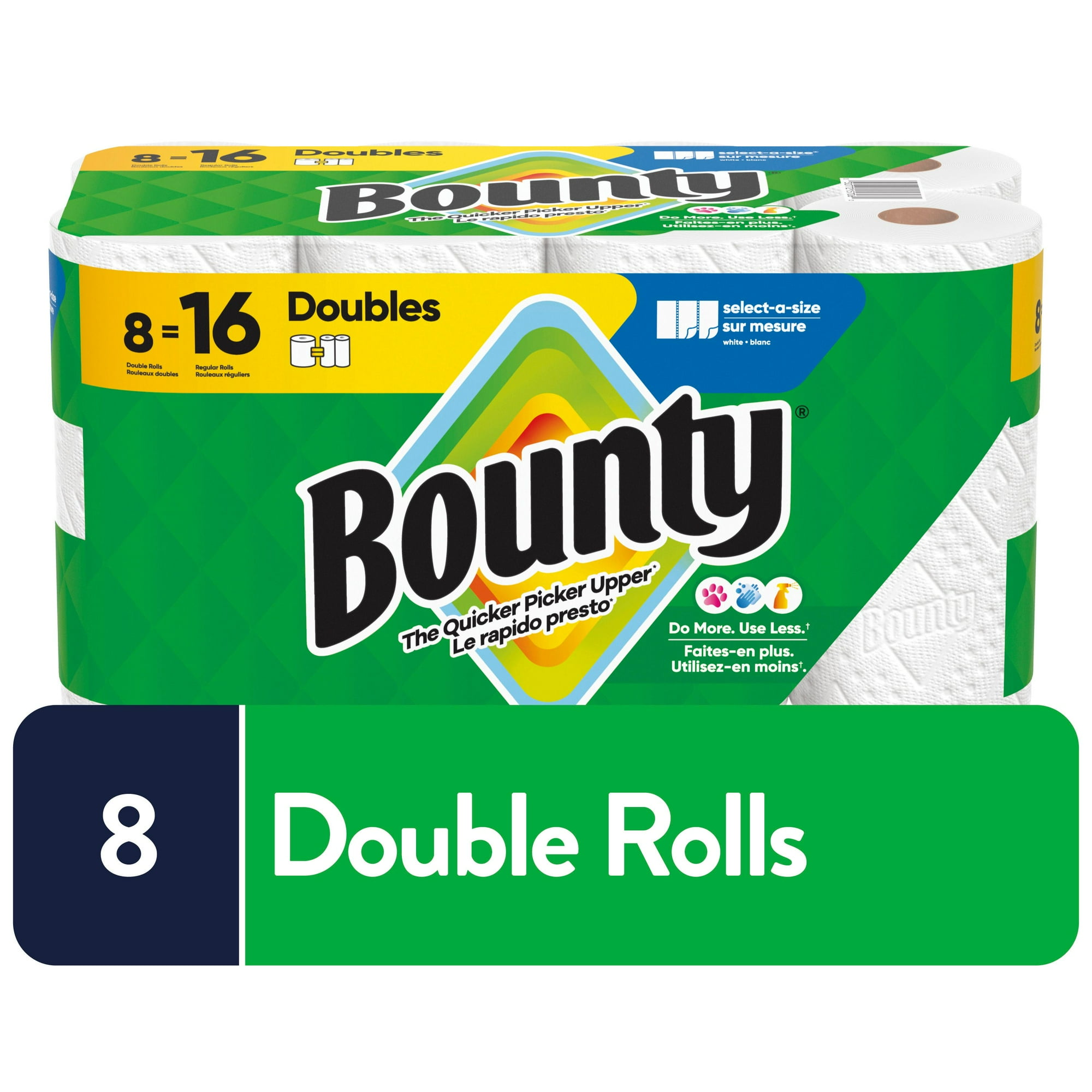 Click here for Bounty Paper Towels Select-A-Size White  8 Double... prices