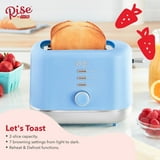 Rise by Dash 2-Slice Toaster: Defrost, Reheat + Auto Shut off, 7 ...