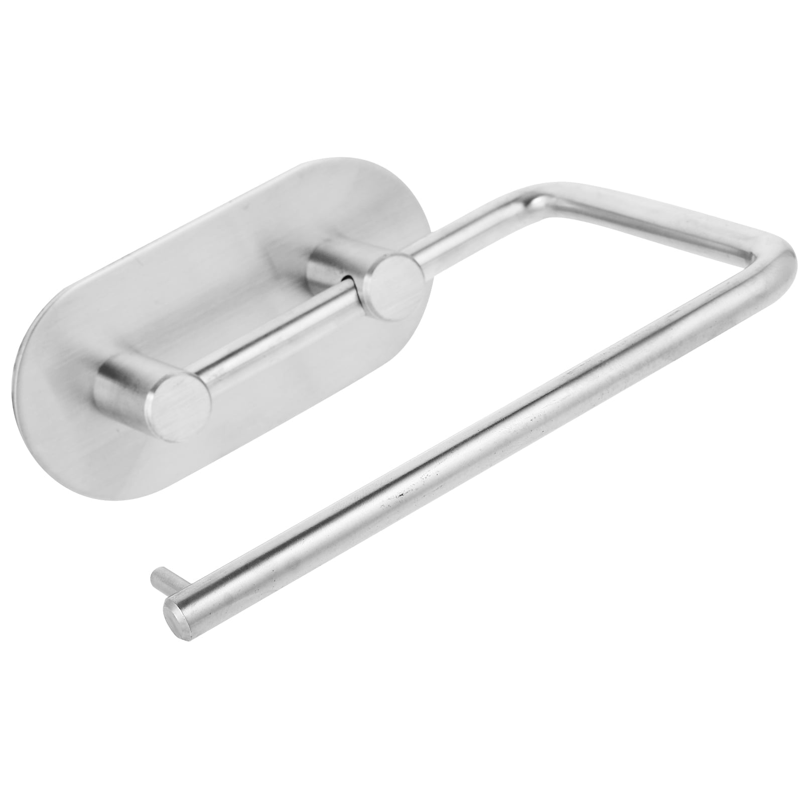 Self Adhesive 304 Stainless Steel Toilet Paper Holder Storage Bathroom ...