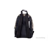 Marc Jacobs Signet Medium Black Logo Printed Leather Shoulder Backpack ...