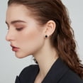 Pack of Titanium Stud Earrings for Women Men, 5A Cubic Zirconia Double ...