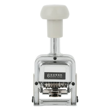 Stamping Machine Coding Page Machine Automatic Numbering Machine 7506 6-Digit Number Coding Page ...