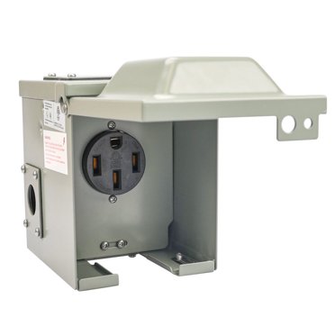 Midwest BR54U 50A, 3P, 120/240V, RV Receptacle, NEMA 14-50R - Walmart.com