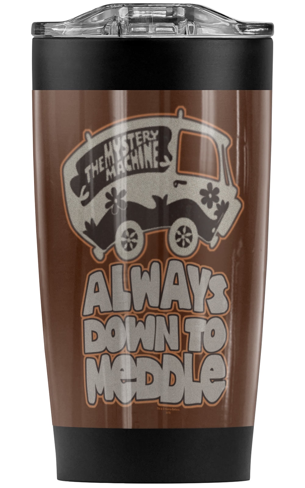 Scooby Doo Down To Meddle Stainless Steel Tumbler 20 oz Coffee Travel ...