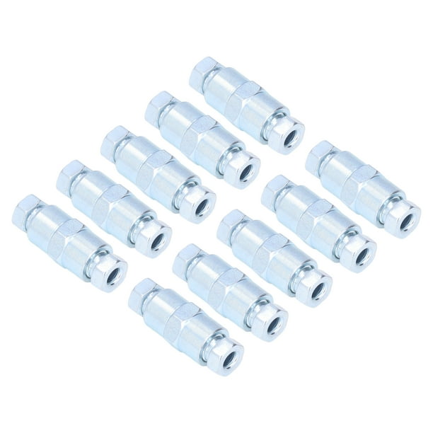 Brake Line Fittings Union Assortment, Metal Brake Line Connector M10x1 ...