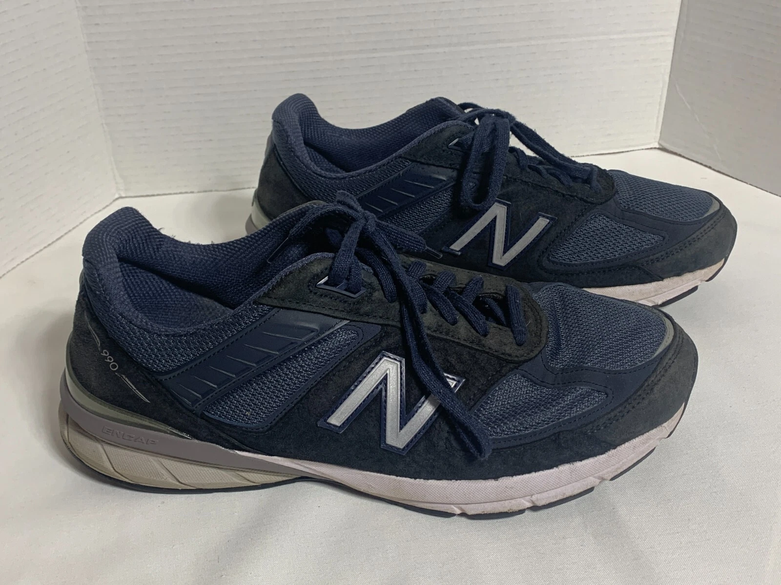 New Balance 990v5 Mens 12 Shoes 4E (Extra Wide) M990MV5 Blue Grey ...