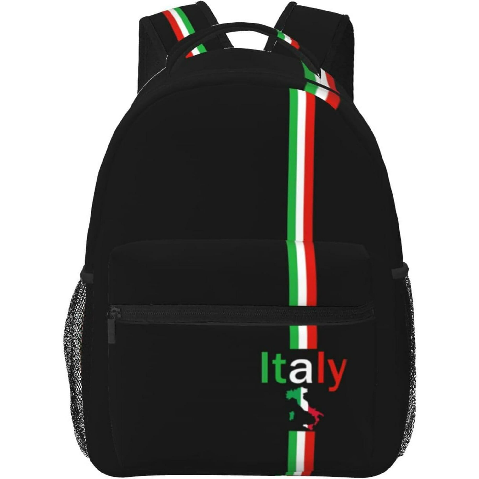 Click here for Nicebags Italy Flag Backpack Bag Italy Laptop Back... prices