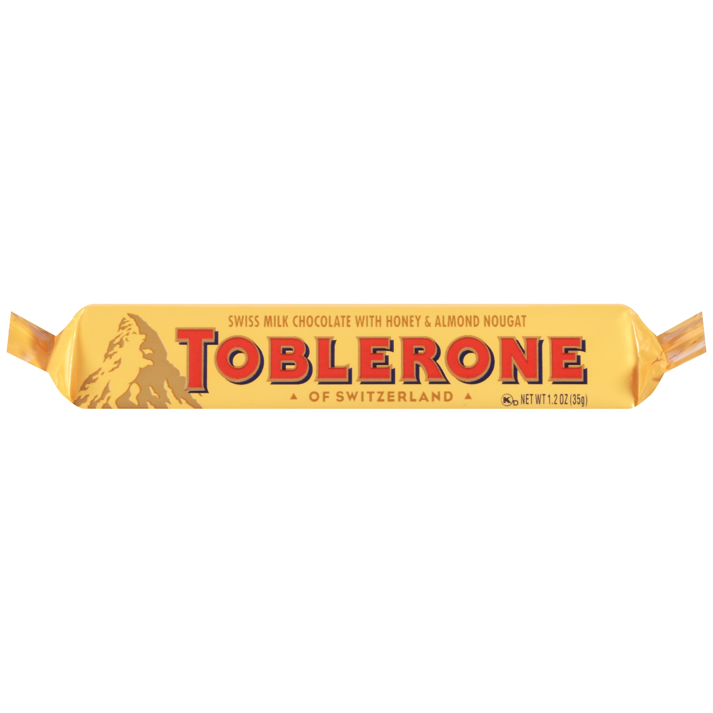 Toblerone Swiss Milk Chocolate Bar, 1.23oz - Walmart.com