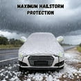 Hail Protector Car Cover, Thicken Waterproof All-Weather Hail ...