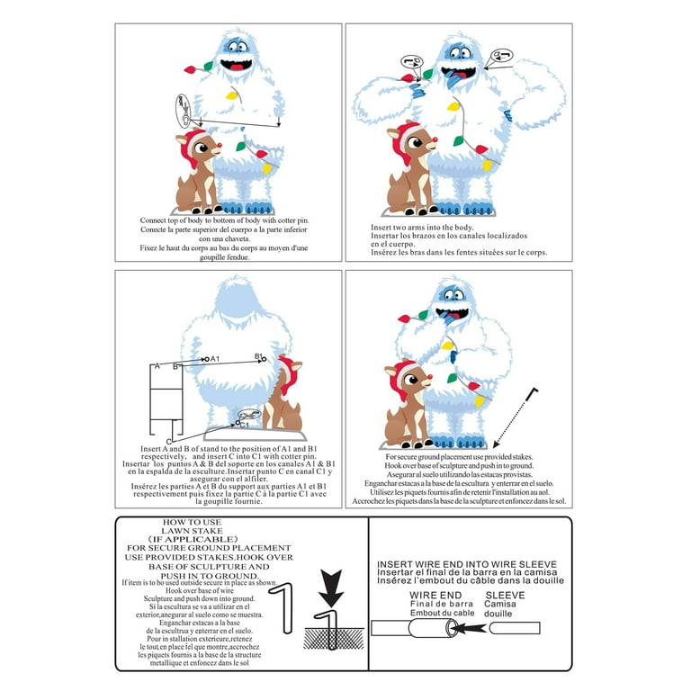 Bumble Rudolph Coloring Pages