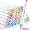 Ohuhu Alcohol Markers Chisel & Fine Dual Tips - 100 Colors - Oahu ...