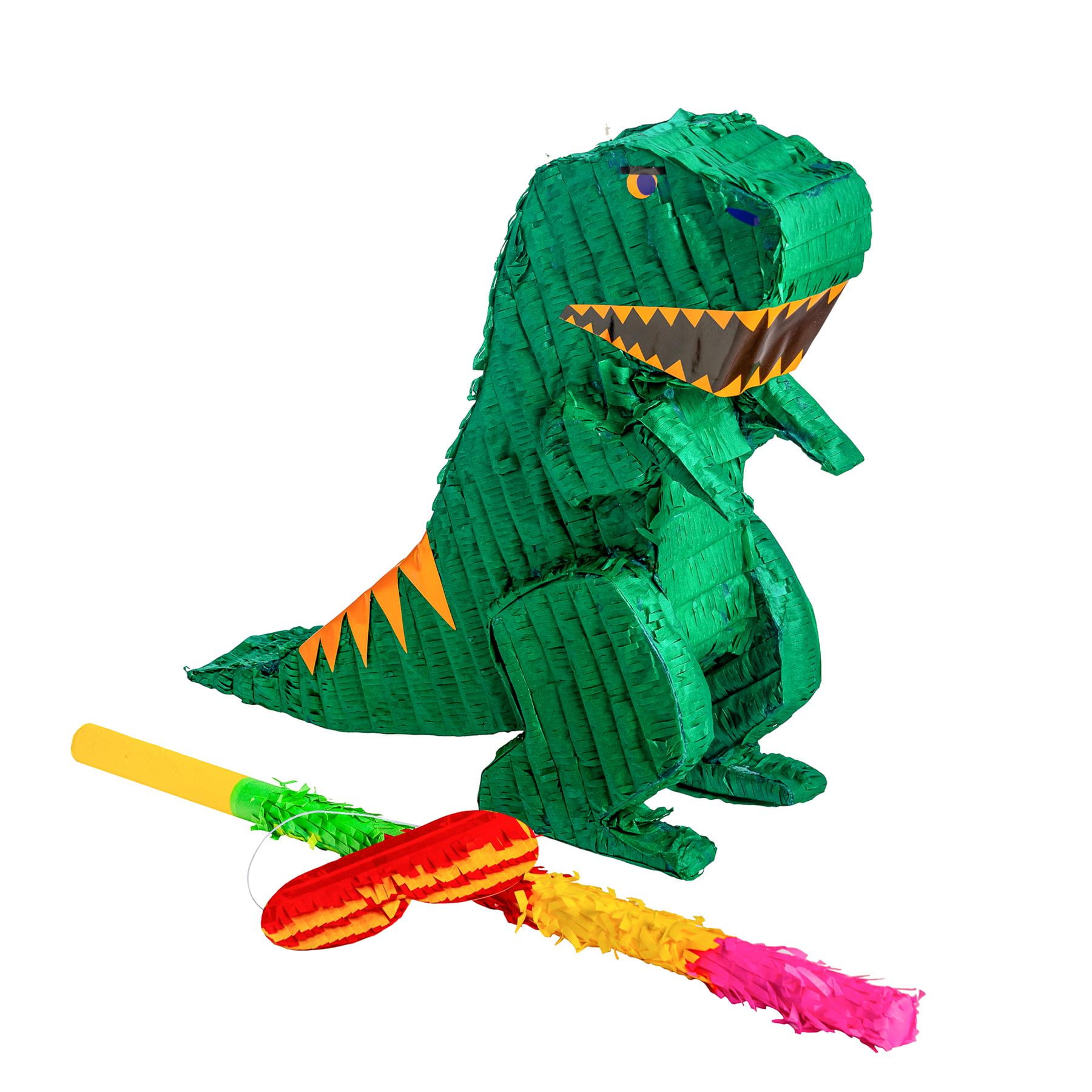 Fax Potato Dinosaur Cardboard Pinata, Stick and Blindfold Set - Fill ...