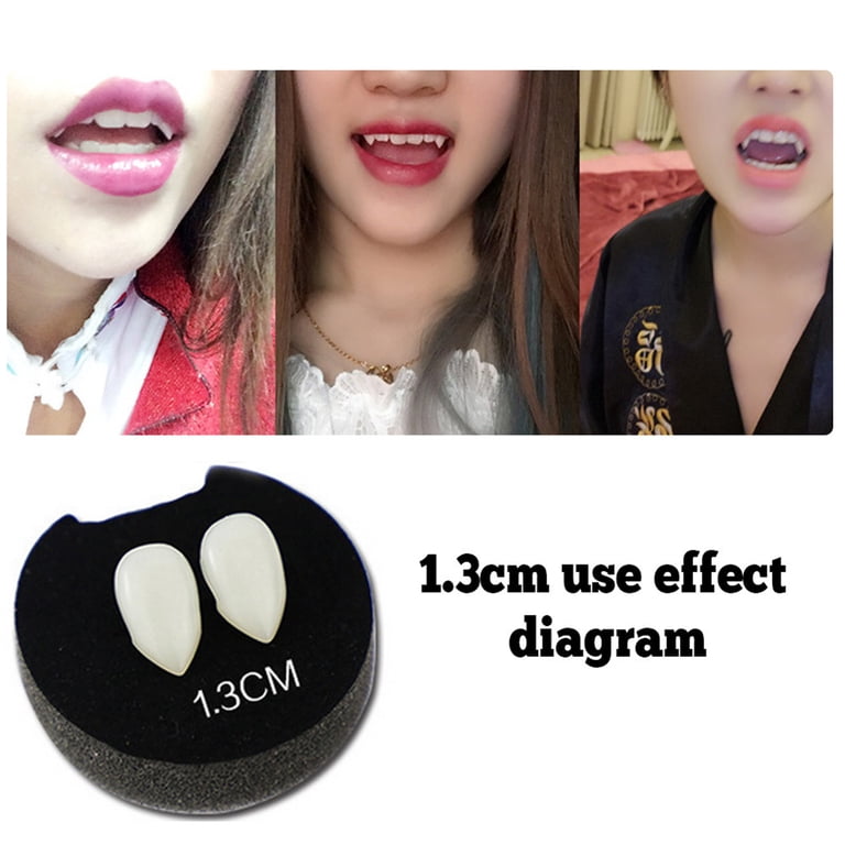 Fake Vampire Teeth Walmart Halloween Vampire Teeth Retractable Fangs