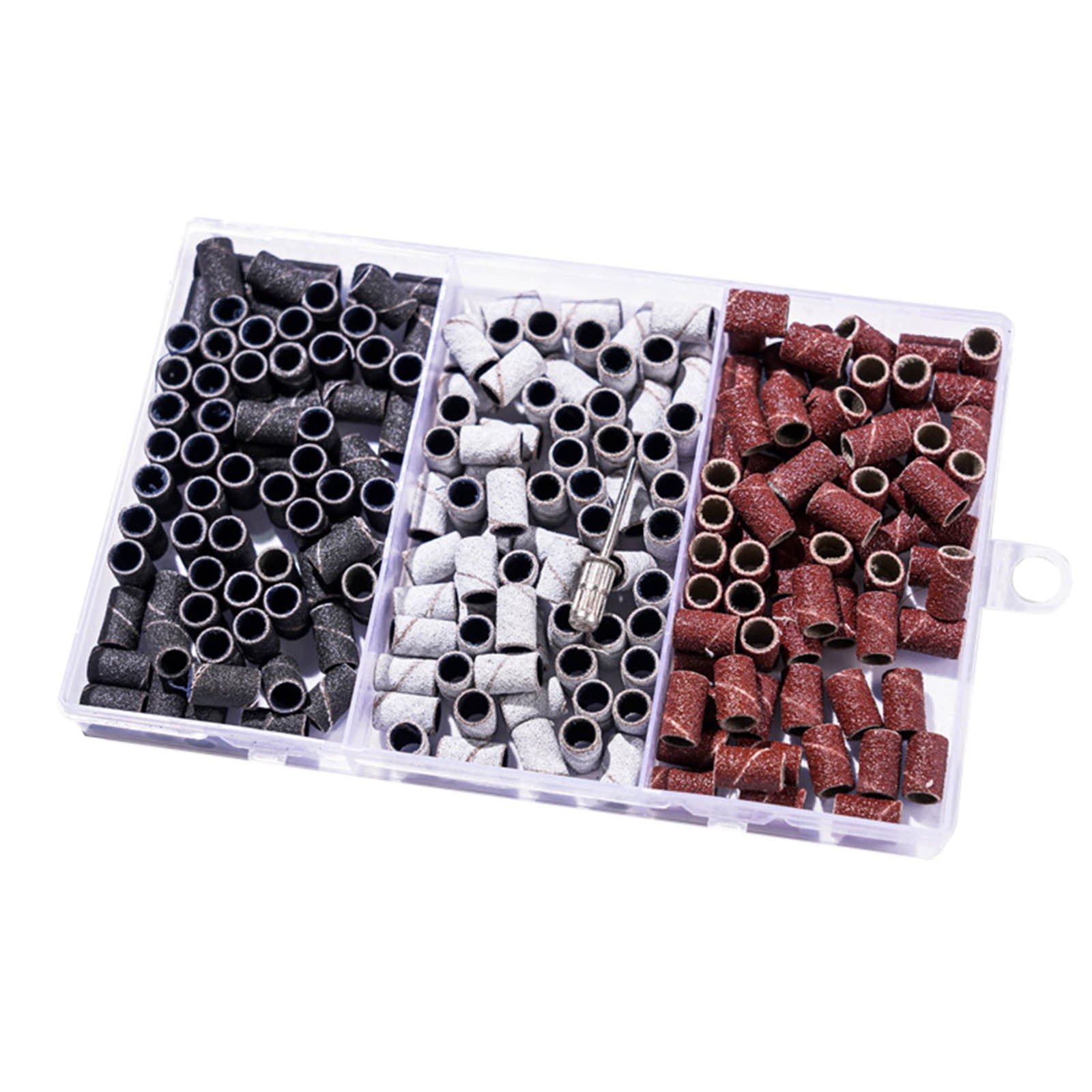 SEMIMAY Nail Polish Head Advanced Sand Ring Sander White Pattern ...