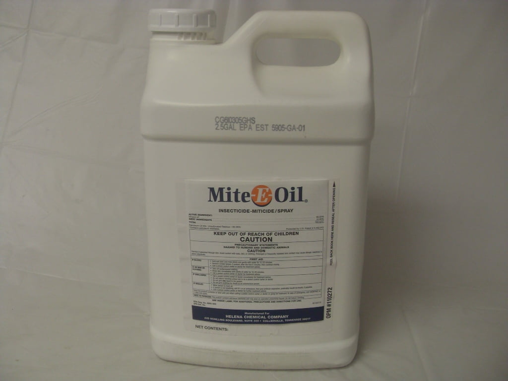 Mite-E-Oil Insecticide-Miticide Spray Jug (2.5 Gallon) - Walmart.com