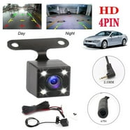 170° Car Rear View Backup Camera License Plate Reverse 12 LED Night ...