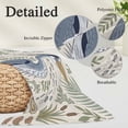 Cartoon Egret Throw Pillow Cover 24 x 36 Inch Decorative Pillow Cover ...