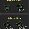 "Laser-Guide" Digital Protractor - 4-Side Neodymium Magnetic Angle ...