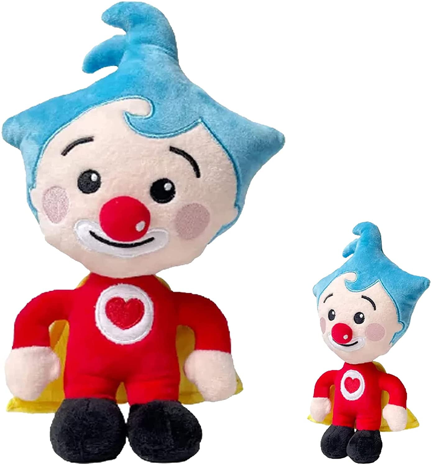 7.8in Plim Plim Plush Clown,Cartoon Animation Stuffed Clown Doll Toy ...
