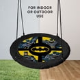 Batman 40” Saucer Tree Swing for Kids – Heavy-Duty Flying Disc Swing ...