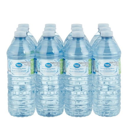 Great Value 12pk Spring Water, 12 x 500 mL - Walmart.ca