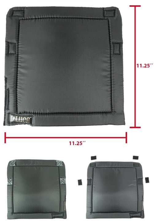 D'Luca Button Accordion Back Pad Medium, 11.25 inches Height x 11.25 ...
