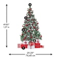Christmas Tree Giant Wall Decals With String Lights - Walmart.com