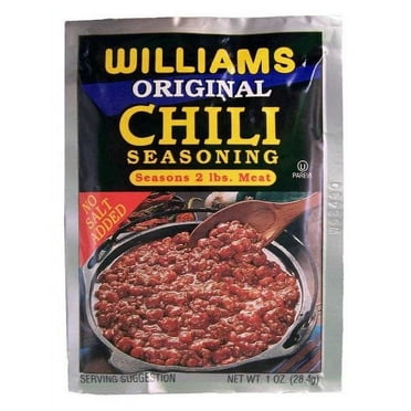 ( 2 Pack ) Williams Chili Seasoning, Tex-Mex Style, 1 oz - Walmart.com