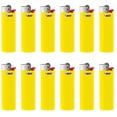 BIC Classic Yellow Pocket Lighters, Safe and Reliable, 12-Pack ...