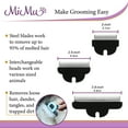 MiMu Deshedding Dog Brush Set - Long to Short Hair Dog Shedding Brush ...