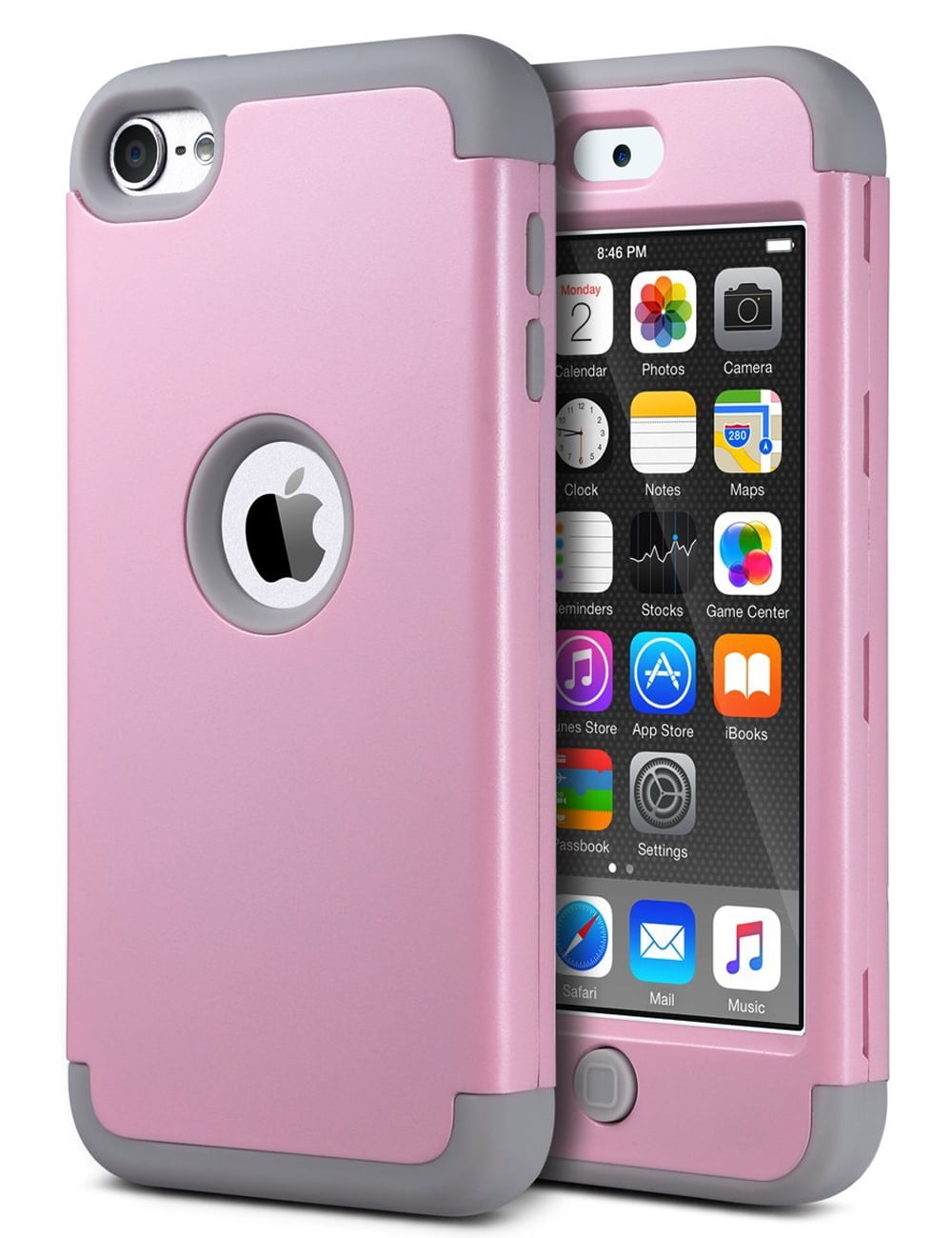 iPod Touch 6 Case,iPod Touch 5 Case,ULAK 3 Piece Shock Absorbing Case ...