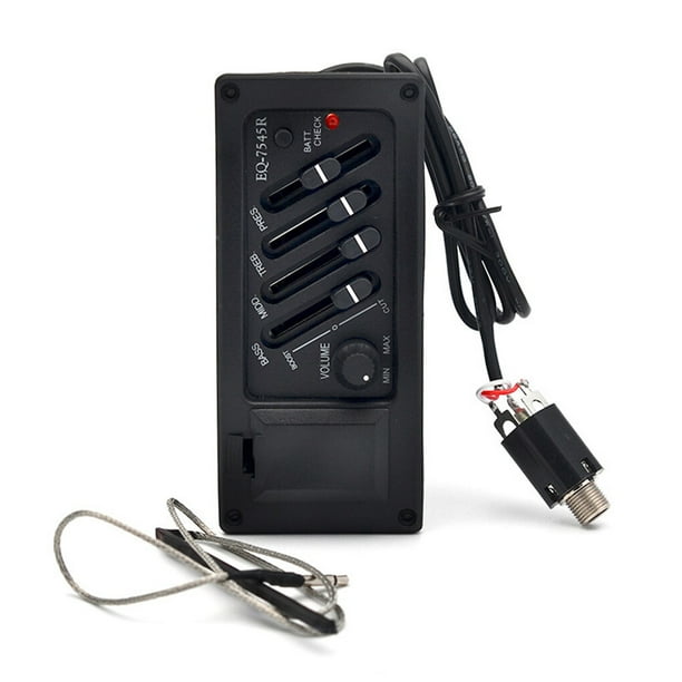 Guitar EQ-7545R 4-Band EQ Equalizer System Pickup Guitar Pickup ...