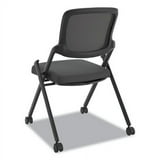 HON HVL304.VA10.T Mesh Back Nesting Chairs - Black (2/Carton) - Walmart.com