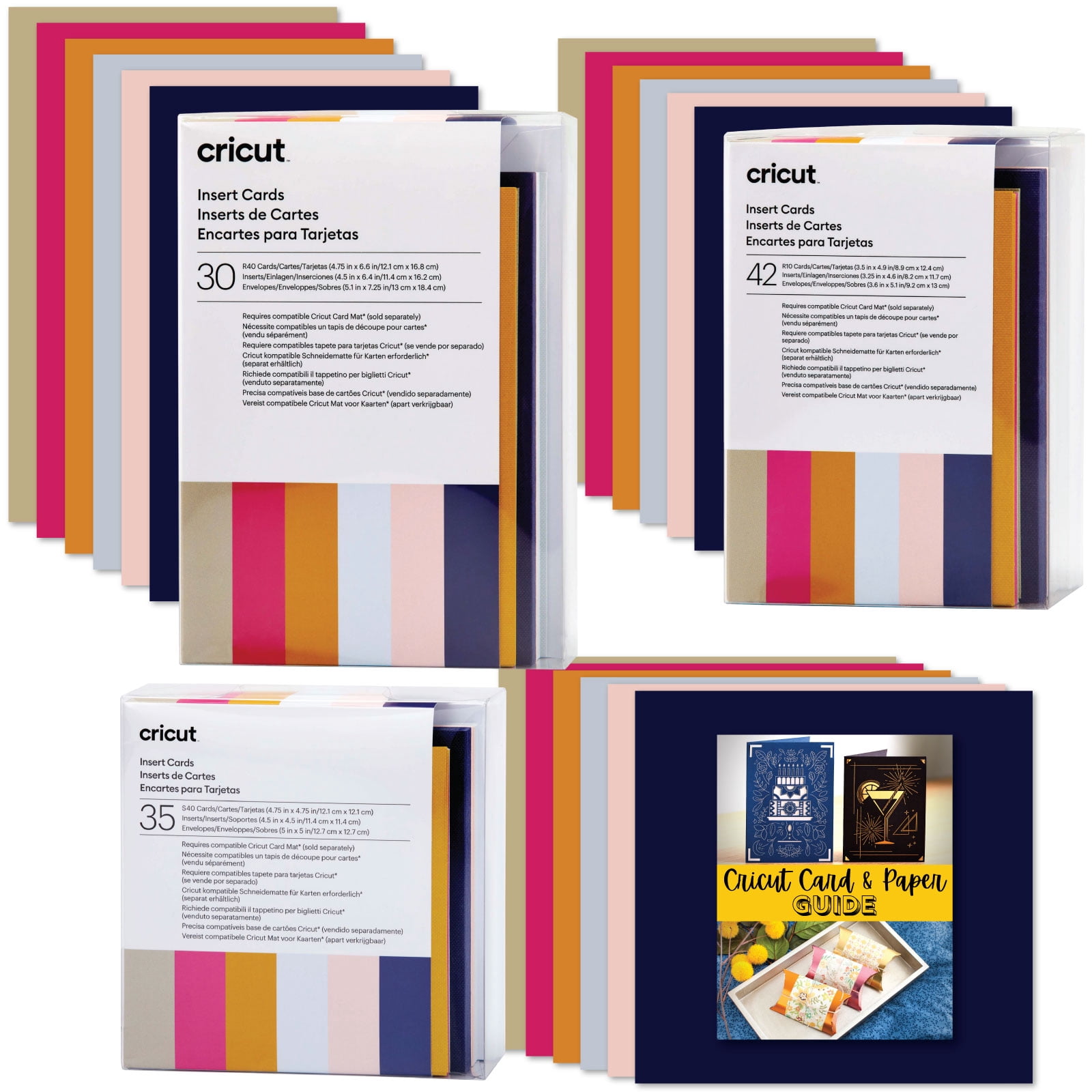 Cricut Insert Cards Sensei Sampler R10 42 Count R40 30 Count S40 Cricut Insert Cards Sensei Sampler R10 42 Count R40 30 Count S40