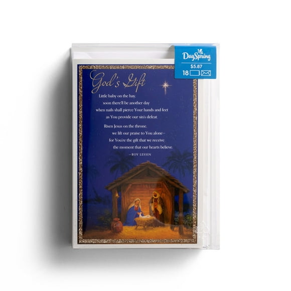 Nativity Christmas Card