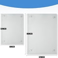 Tempered Glass Cutting Board for Kitchen, Clear Glass Board for ...