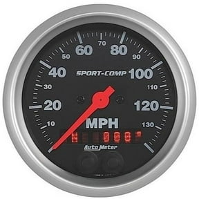 AUTO METER 4489 5IN SPEEDO, 160 MPH, IN- DASH, ELEC, ULTRA-LITE ...