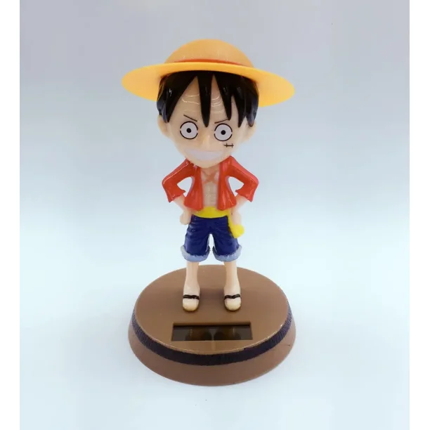 Figuras de acción de Marvel con energía Solar, muñecos oscilantes de ...