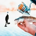 4Pcs 3.6x2.7 Inch Simulated Fishing Bait Lifelike Fishing Bait ...