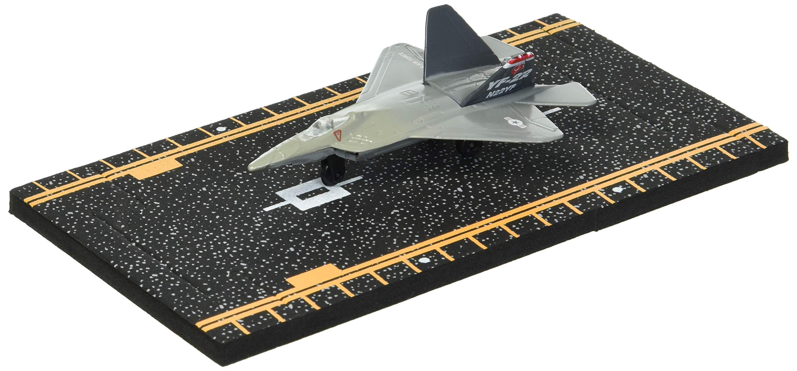 Hot Wings - F-22 Raptor with YF-22 Military Markings - 14109 - Walmart.com