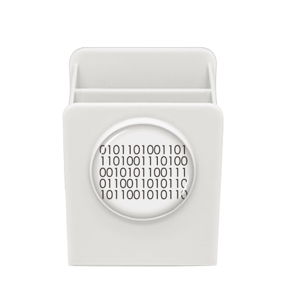 Programmer Binary System World Desk Pencil Holder Cup Pen Organizer ...