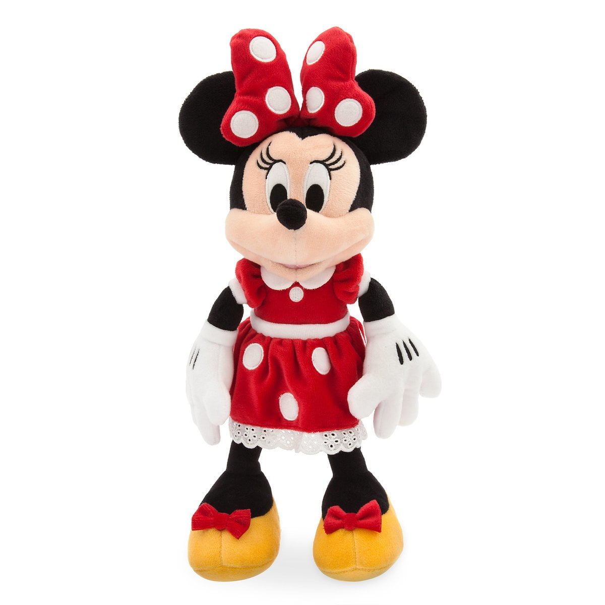 Disney Store Minnie Mouse Plush Red Small 14 Inc New With Tags