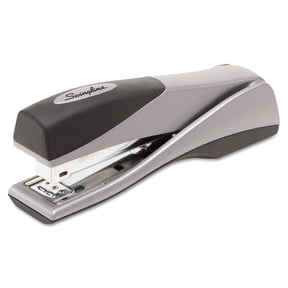 Swingline Optima 40 Desk Stapler Reduced Effort 40 Sheets Silver - Full ...
