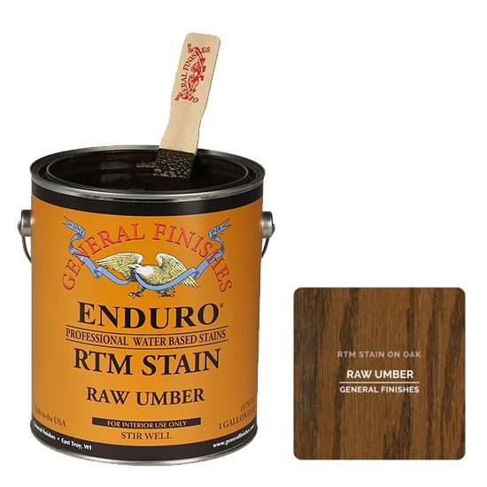 General Finishes RTM Raw Umber Stain, Gallon - Walmart.com - Walmart.com