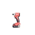 Milwaukee M18 Brushless Compact 1/4 in Hex Impact Driver Kit - 3650-21P ...