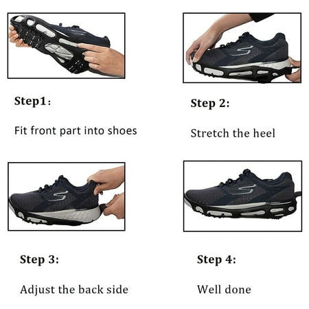 Walk Traction Cleat for Walking on Snow and Ice (1 Pair) | Walmart Canada