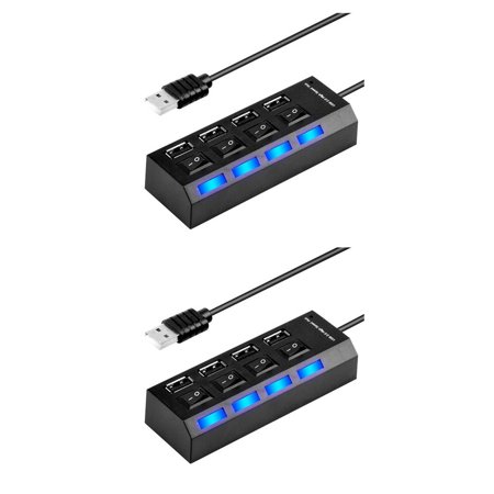 braveheart USB Hub 4/7 Port USB 1.1 Hub Splitter With ON/OFF Switch ...